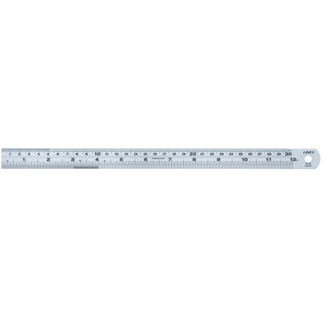M+R Wooden Ruler 17 cm | Pen Store